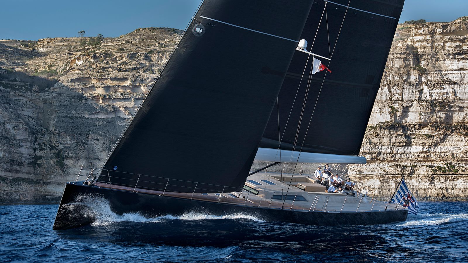 Wally 110 sailing yacht Barong D delivered